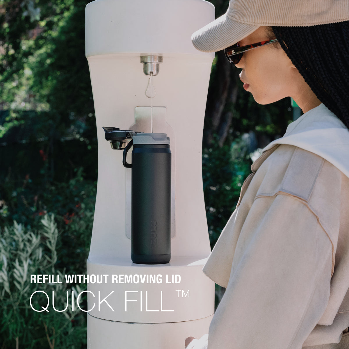 Powerfill Pro Stainless Steel Water Bottle – Zulu Athletic